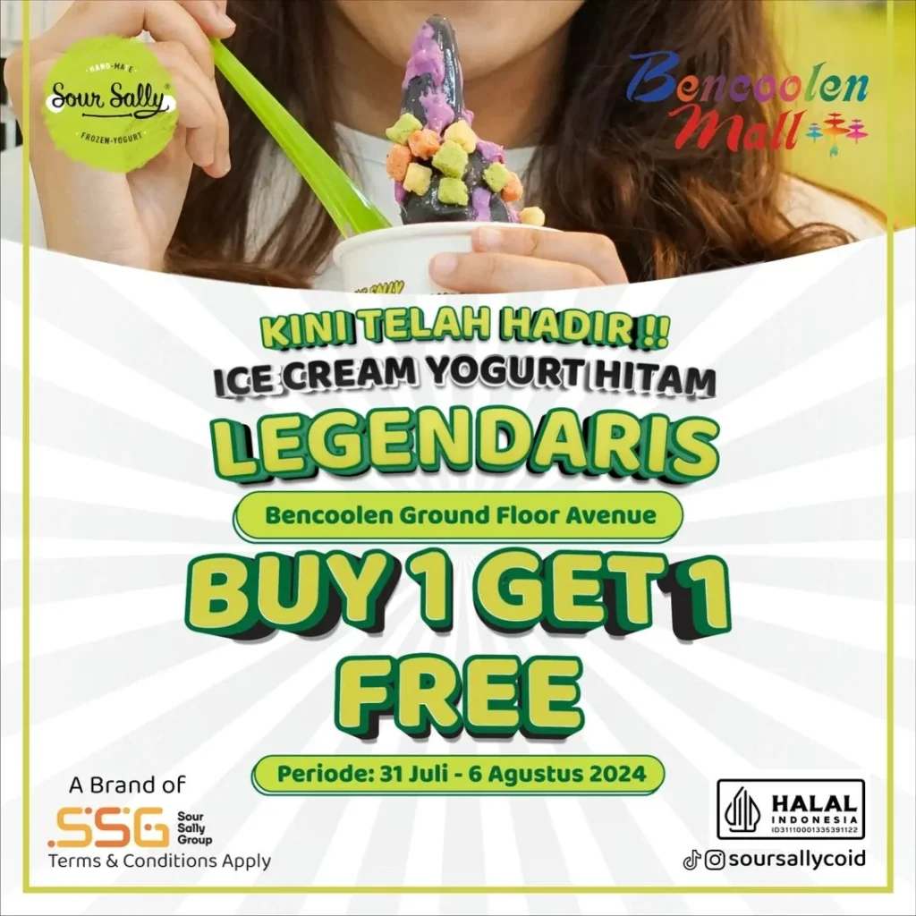 Bencoolen Mall - BUY 1 GET 1 FREE SOUR SALLY