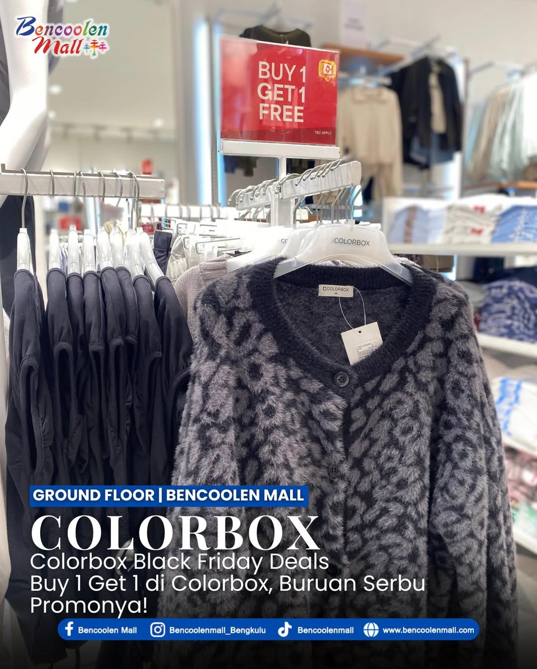 Promo Black Friday Buy 1 Get 1 Free di Colorbox terdekat!