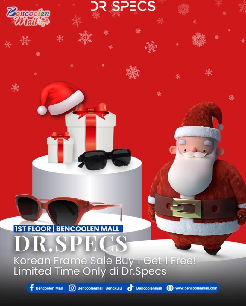Kacamata Korea Promo Buy 1 Get 1 di Dr.Specs Bencoolen Mall